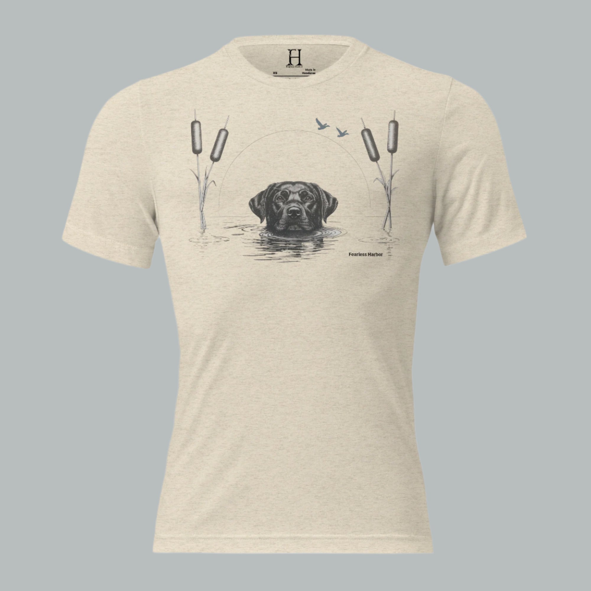 Black Lab Wetlands Tee Fearless Harbor – Fearless Harbor LLC